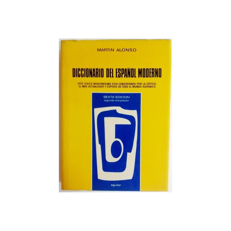 DICCIONARIO DEL ESPAÑOL MODERNO - Librería Rola Libros